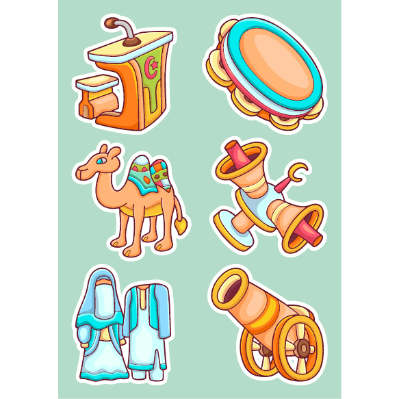 Jual Sticker Islam Sticker Islami Sticker Ramadhan Sticker Ramadhan ...