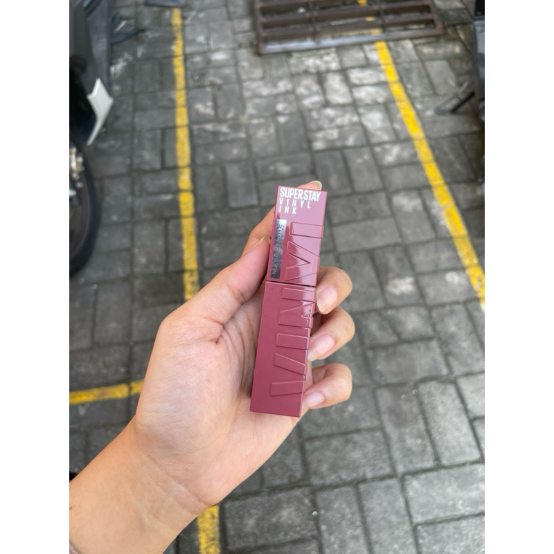 Jual MAYBELLINE SUPERSTAY VINYL INK 10 AWESTRUCK | Shopee Indonesia