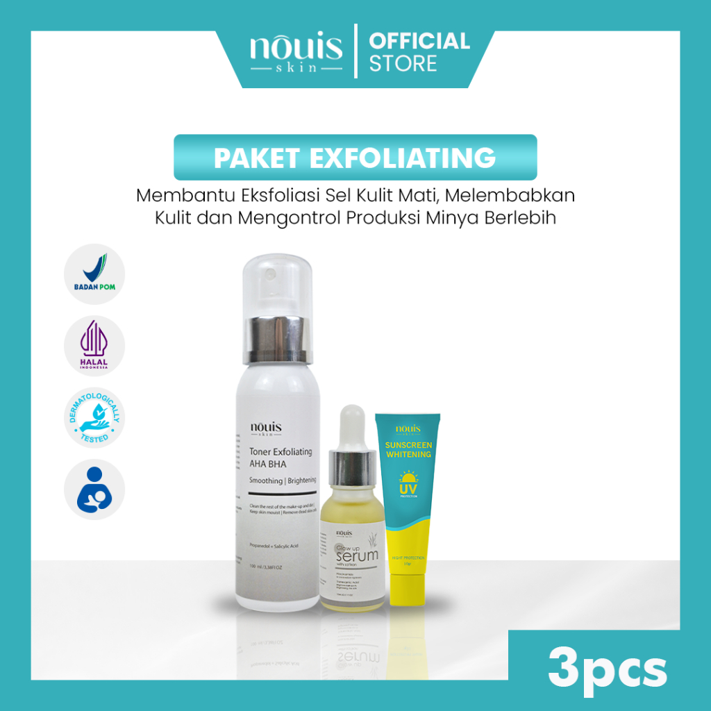 Jual Nouis Skin Paket Exfoliating | Shopee Indonesia