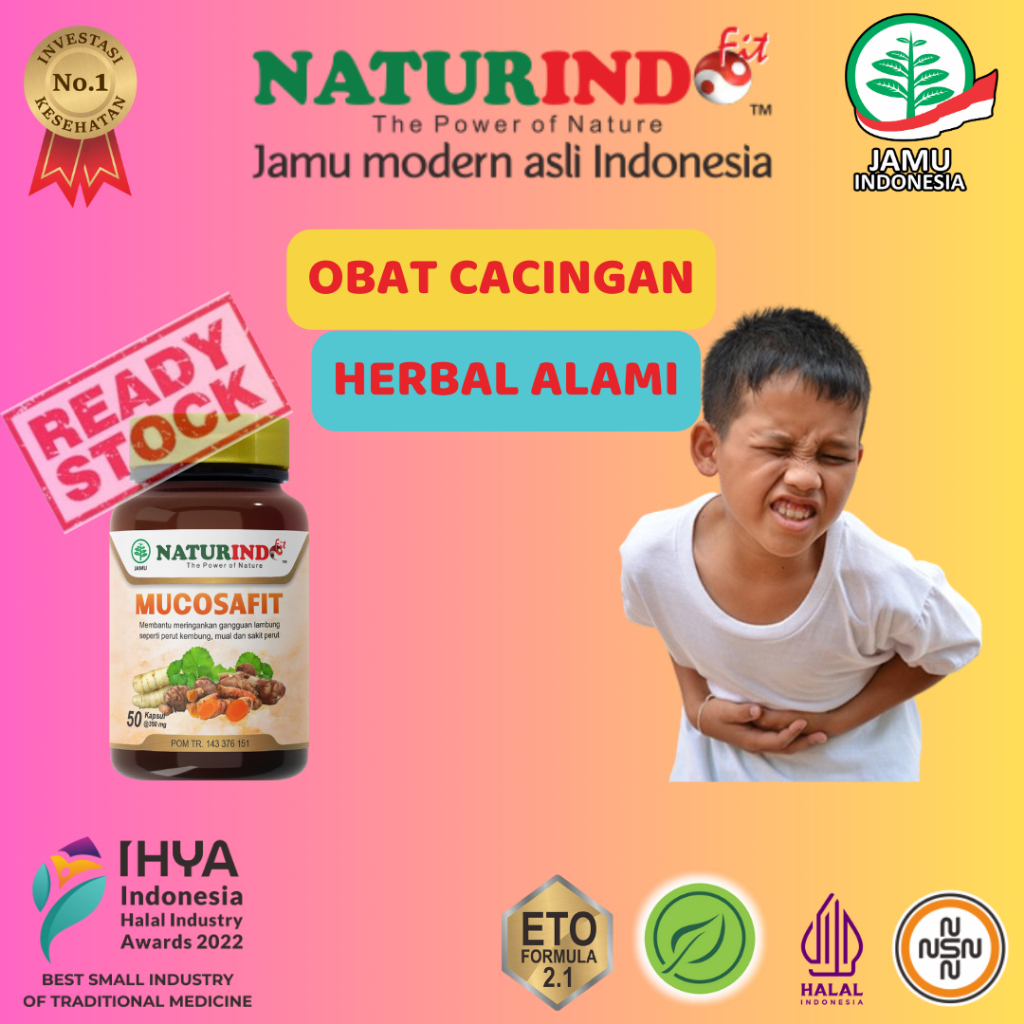 Jual Mucosafit Herbal Cacingan Anak Dan Dewasa Cacing Kremi Pita 1 2 3 ...