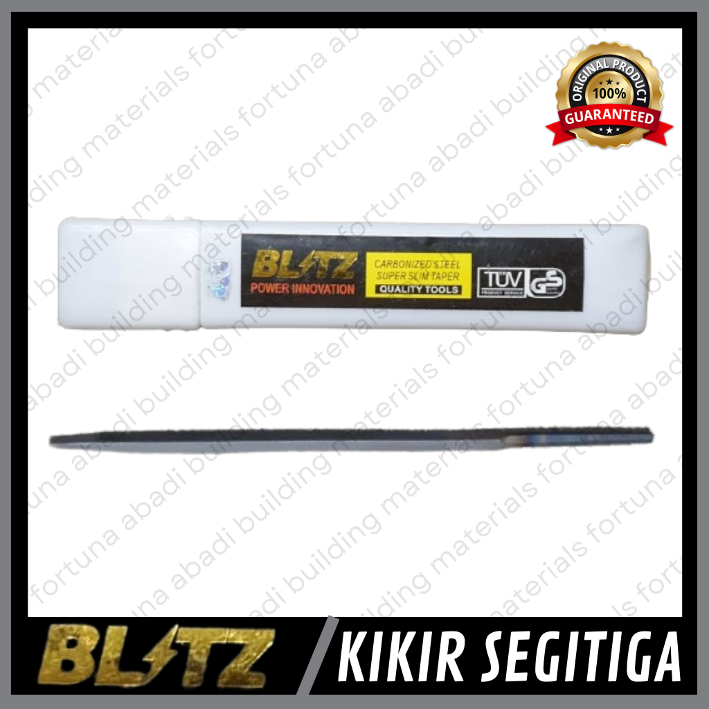 Jual Kikir Segitiga Merk Blitz Ukuran 4"Inch Kikir Gergaji | Shopee ...