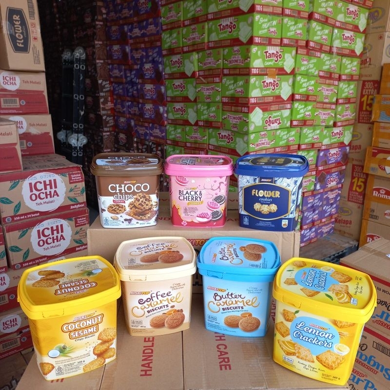 Jual Biskitop timba 320 gram 1 dus isi 6 toples | Shopee Indonesia