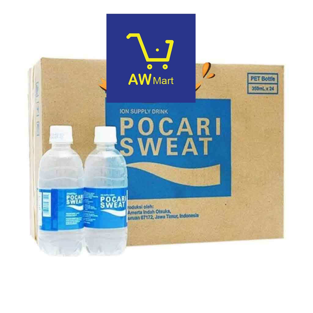 Jual POCARI SWEAT BOTOL 1 DUS 350ML 1 DUS ISI 24 PCS | Shopee Indonesia