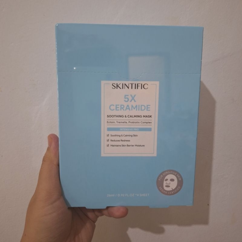 Jual Skintific 5X Ceramide Soothing & Calming Mask | Shopee Indonesia