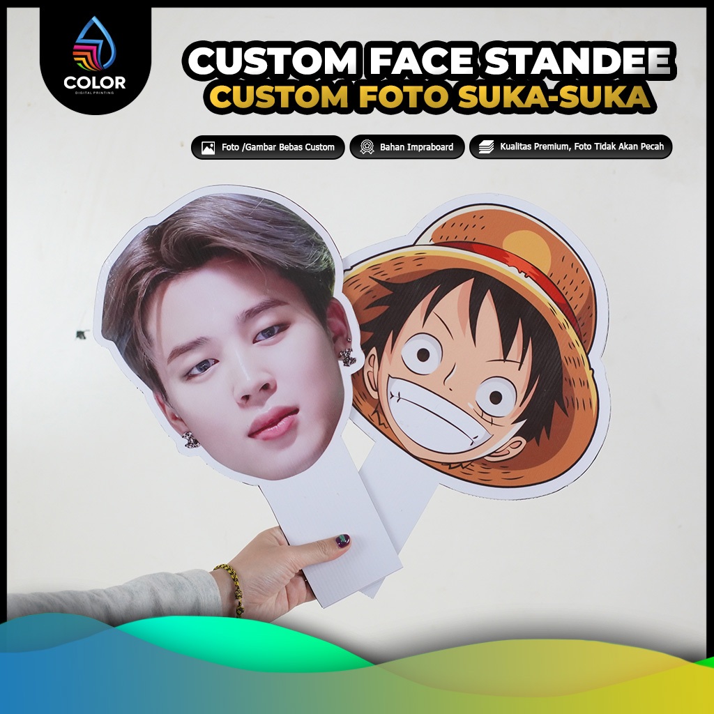 Jual Standee Wajah / Face Pop Up / Custom Face Standee | Shopee Indonesia