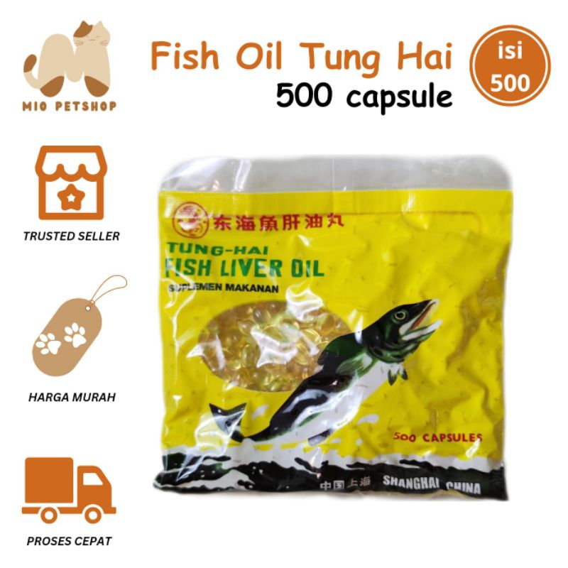 Jual Fish Oil Tung Hai 500 capsule | Shopee Indonesia