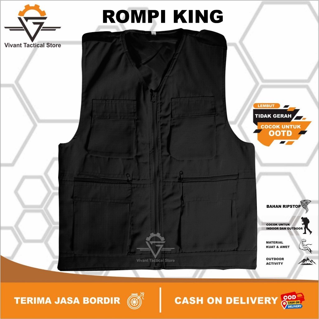 Jual ROMPI KING / ROMPI TACTICAL / ROMPI LAPANGAN / ROMPI MULTIFUNGSI ...