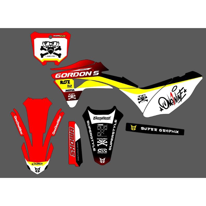 Jual DECAL BODY GORDON FULL BODY ( BISA CUSTOM DSIGENT ) | Shopee Indonesia