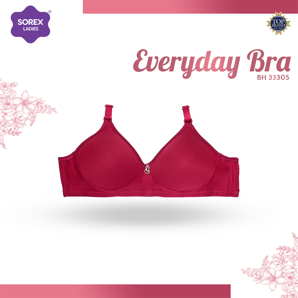 Jual Sorex Bra Busa Tanpa Kawat Kait 2 Setara Cup A-B Everyday Bra Harian BH 33305 | Shopee ...