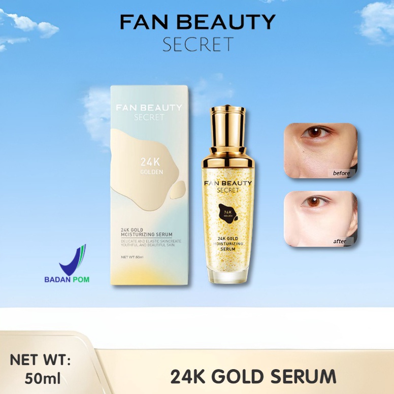 Jual FAN BEAUTY SECRET 24K Gold Skin Care Serum 5ml | Shopee Indonesia