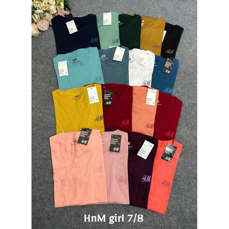Jual Kaos HnM girl 7/8 part 1 | Shopee Indonesia