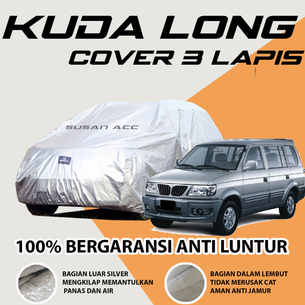 Jual 3 LAYER OUTDOOR PREMIUM Body Cover Mobil kuda long Sarung Mobil ...