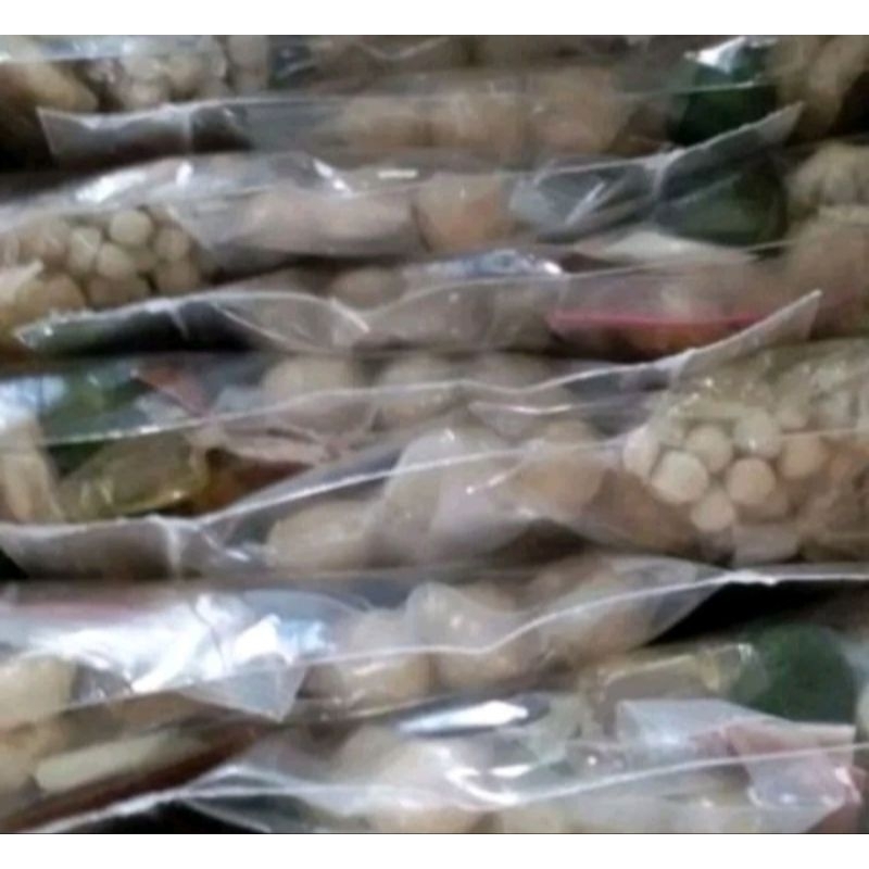 Jual baso Aci isi ayam paket 12 bungkus baso 6 butir sudah komplit full ...