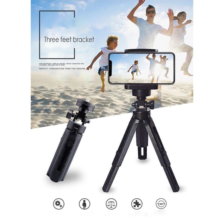 Jual Tripod Hp Mini HD30 HD-30 tripot Standing Handphone dan kamera ...
