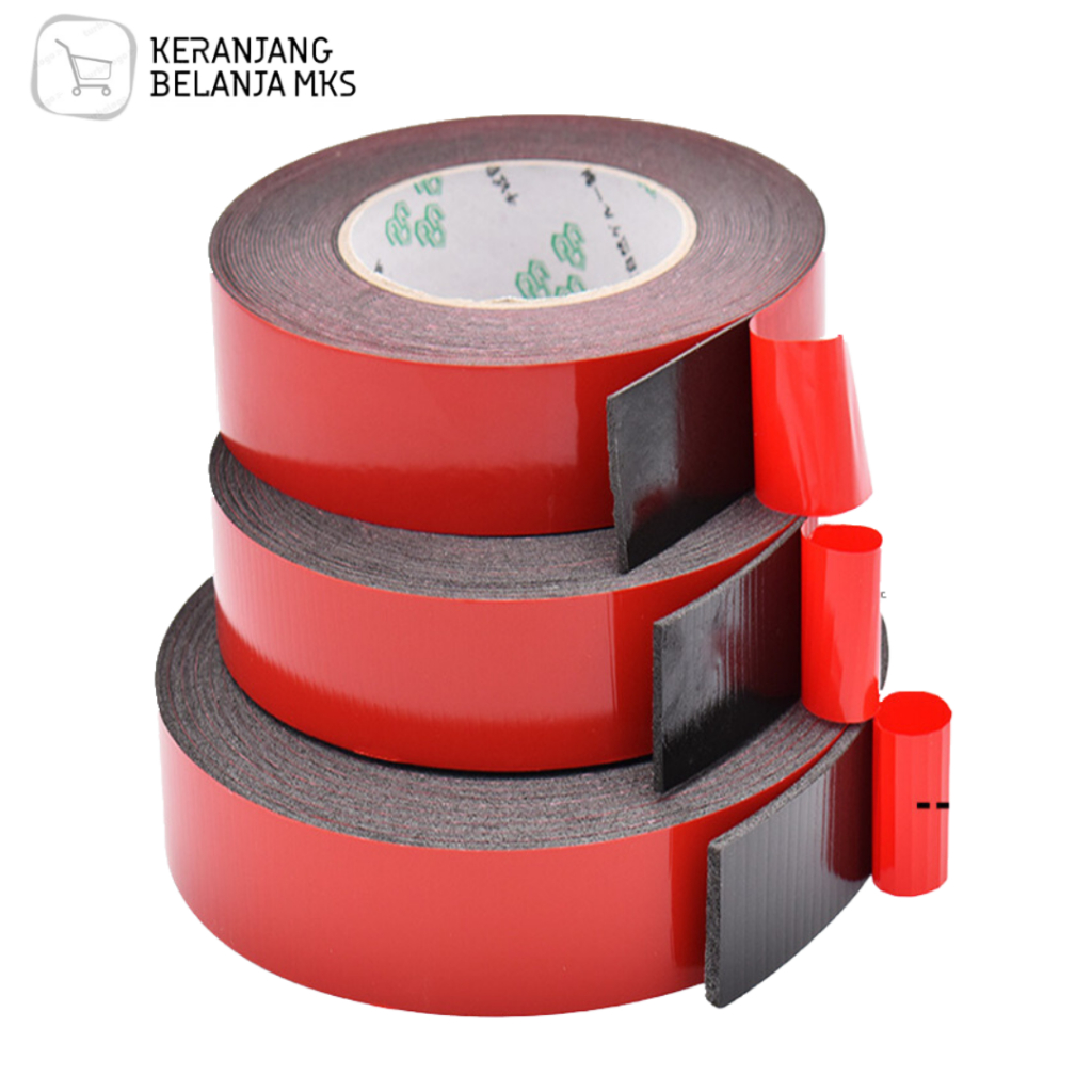 Jual Double Tape ANTI AIR Serbaguna Tempel Dinding Kayu Besi Plastik ...