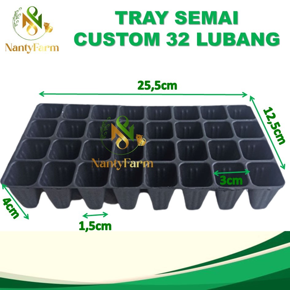 Jual Tray Semai Trai Semai Custom 32 Lubang - Potray Custom 32 Lubang ...