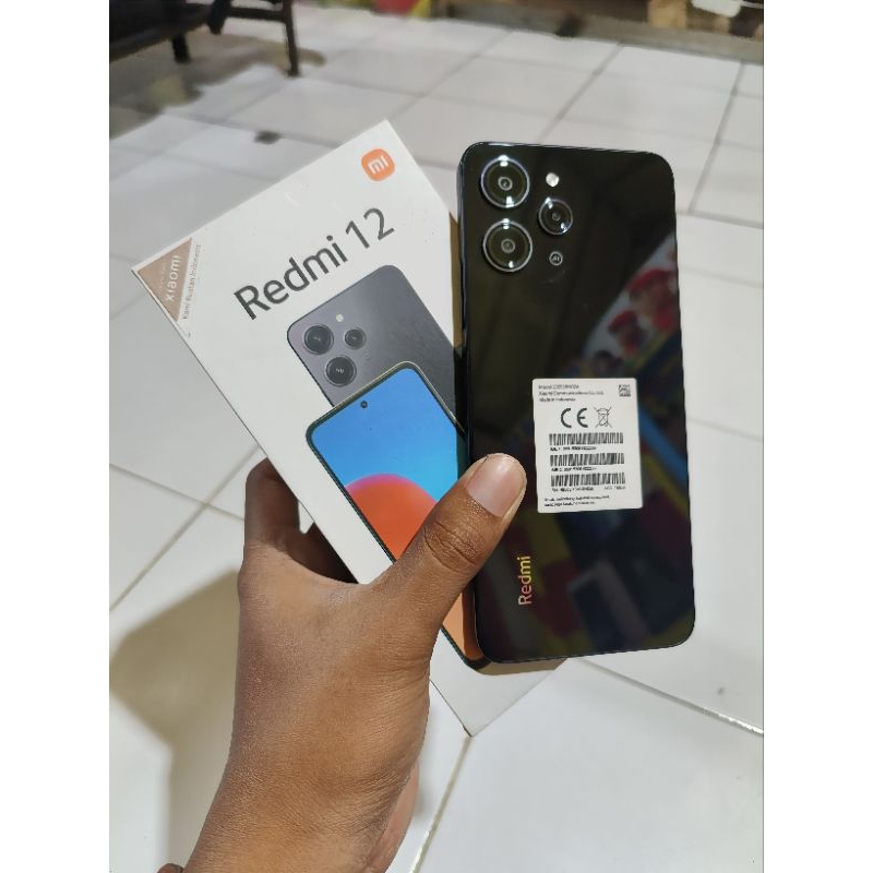 Jual redmi 12 8/256 second lengkap mulus | Shopee Indonesia