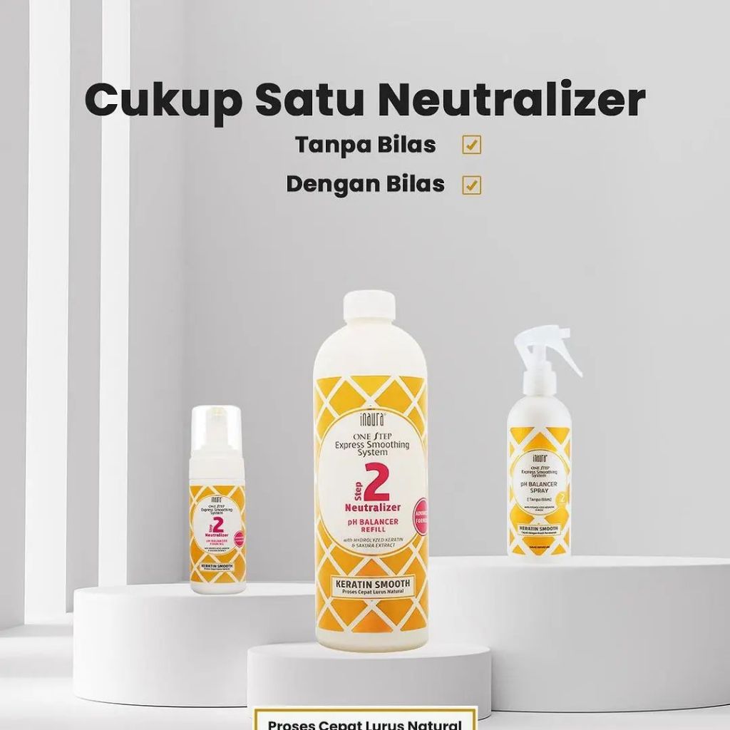Jual INAURA STEP 2 NEUTRALIZER pH BALANCER REFILL 200ML | Shopee Indonesia