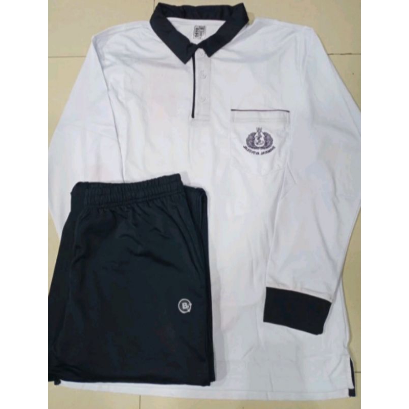 Jual Seragam poral / kaos olahraga poral lengan panjang original TNI AL ...