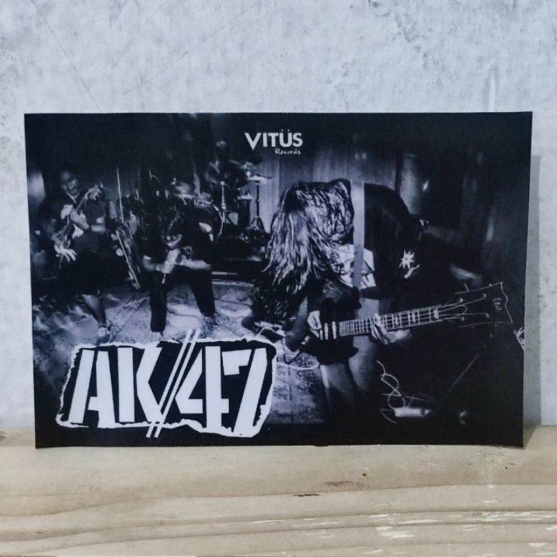 Jual Stiker AK/47 Hardcore Punk (Bahan Vinyl) | Shopee Indonesia