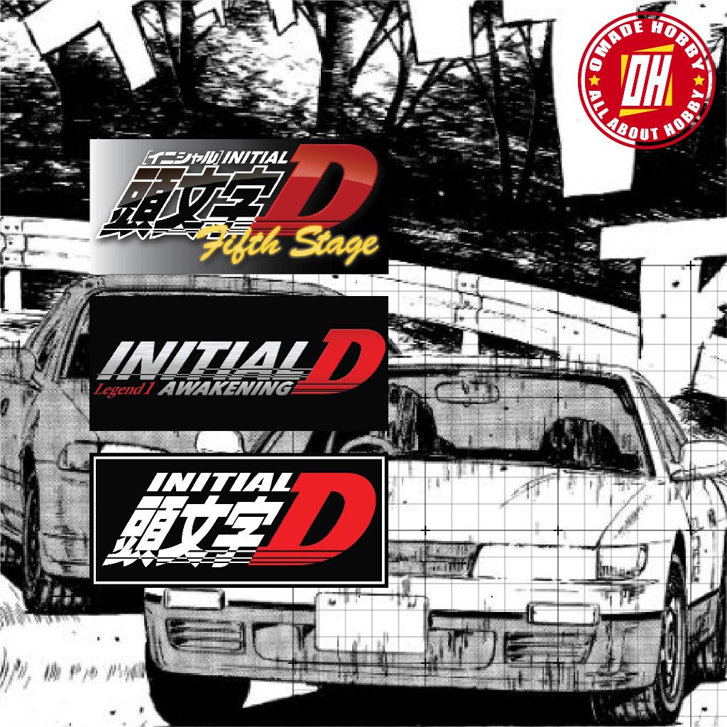 Jual Initial D Sticker Pack Edition | Shopee Indonesia