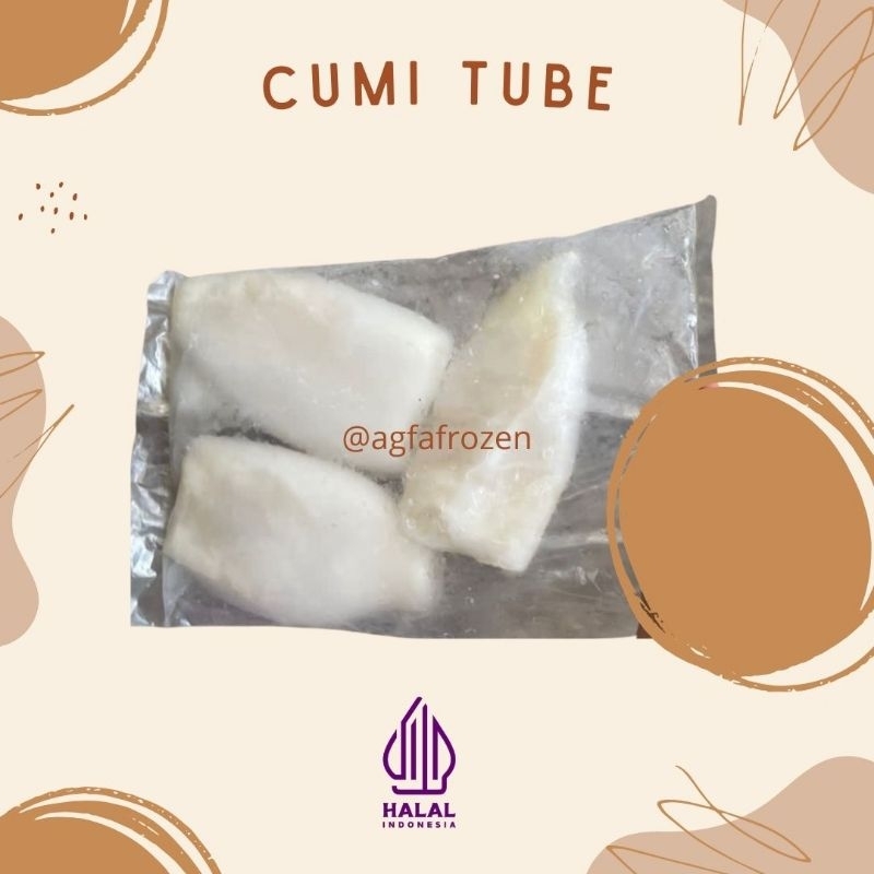 Jual Cumi Impor Tube / Cumi Kupas / Cumi Kupas Fillet / Squid Clean Frozen / Squid Tube | Shopee ...