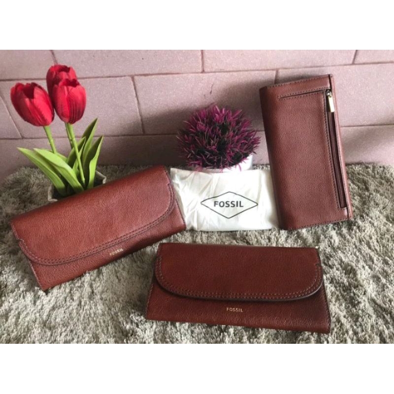 Jual Dompet FOSSIL sale leather | Shopee Indonesia