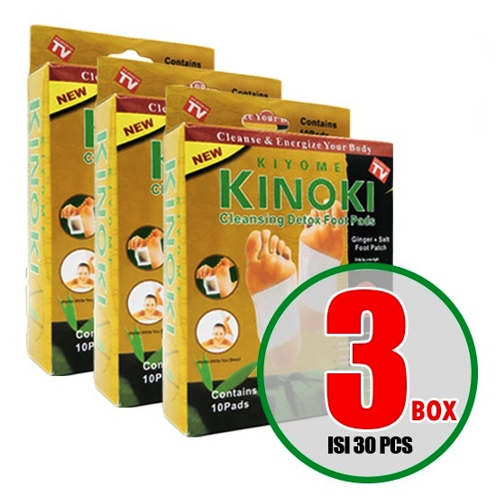 Jual KOYOK KAKI KINOKI GOLD 3BOX Isi 30pcs - Koyo Kaki Kinoki Gold ...