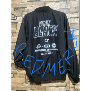 Jual RedMerch// JAKET TEAM BLACK - JAKET BOMBER MANGA JINX CHAPTER 36 ...