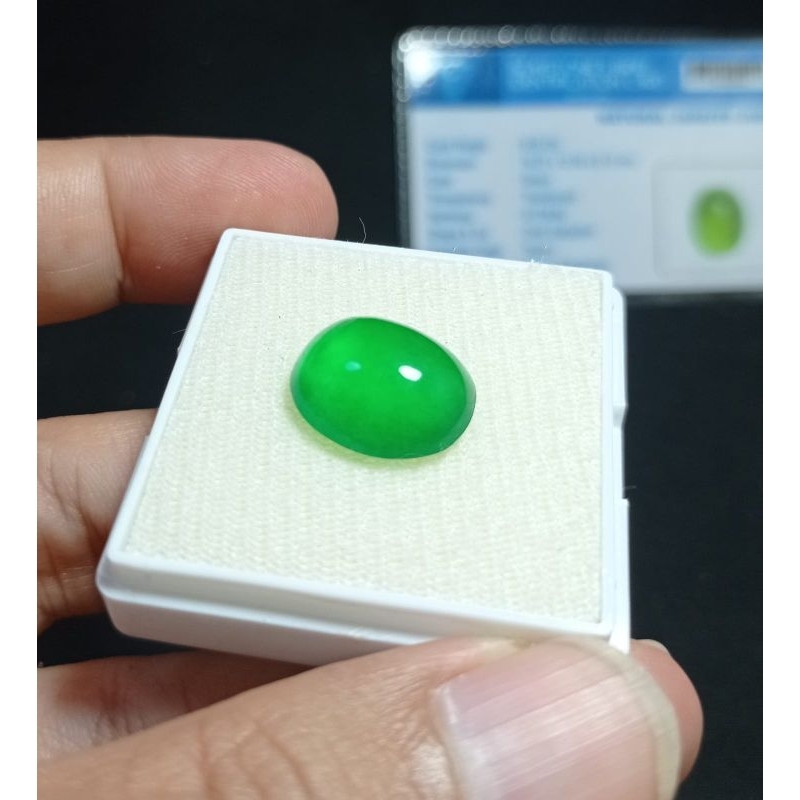 Jual BATU GIOK JADEITE JADE ORIGINAL BURMA MYANMAR BERSERTIFIKAT ...