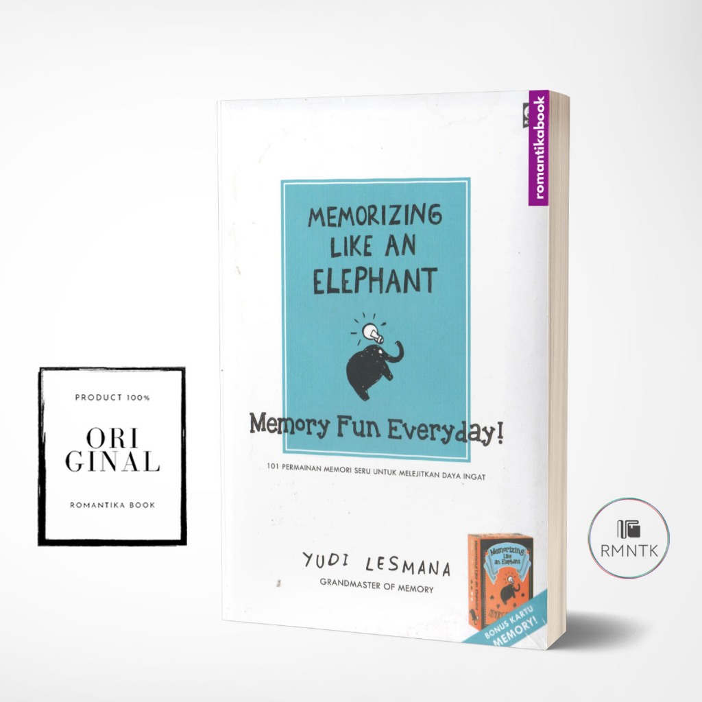 Jual Memorizing Like An Elephant Memory Fun Everyday - Yudi Lesmana ...