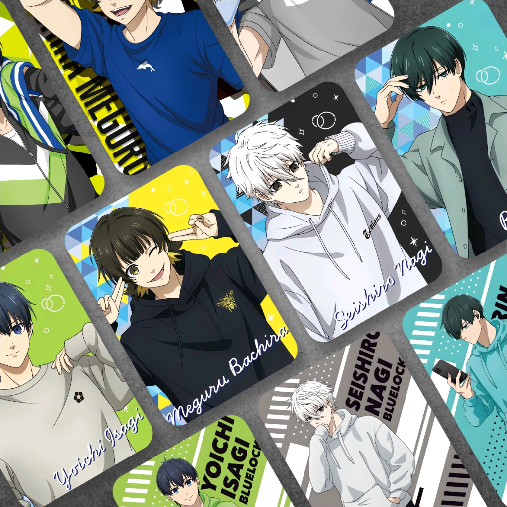 Jual Koleksi Photocard Anime Blue Lock E - Isagi Bachira Chigiri Nagi ...