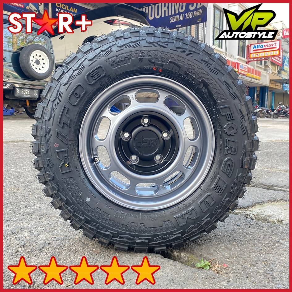 Jual Velg Mobil R15 Paket Modifikasi Suzuki Katana Ring 15 HSR rally ...