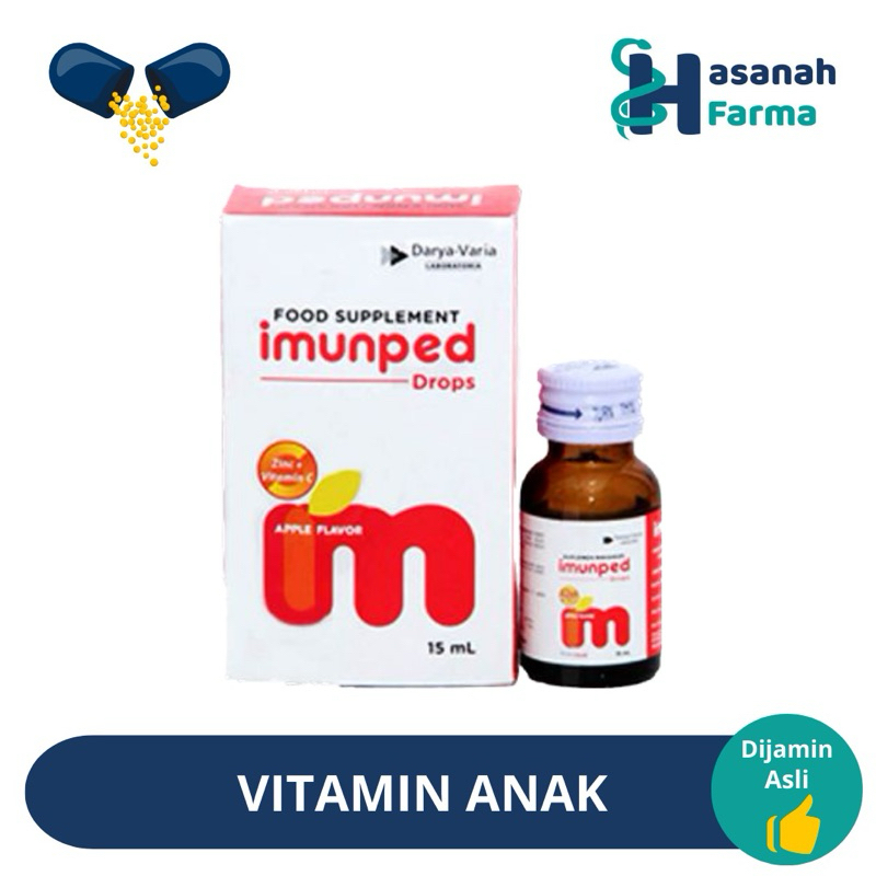 Jual IMUNPED DROPS 15 ML (SUPLEMEN MAKANAN) | Shopee Indonesia