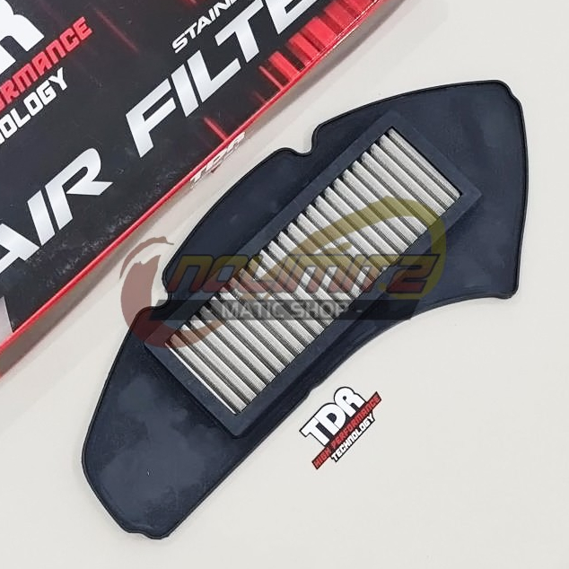 Jual Air Filter Udara TDR Racing Stainless Yamaha NMAX OLD | Shopee ...