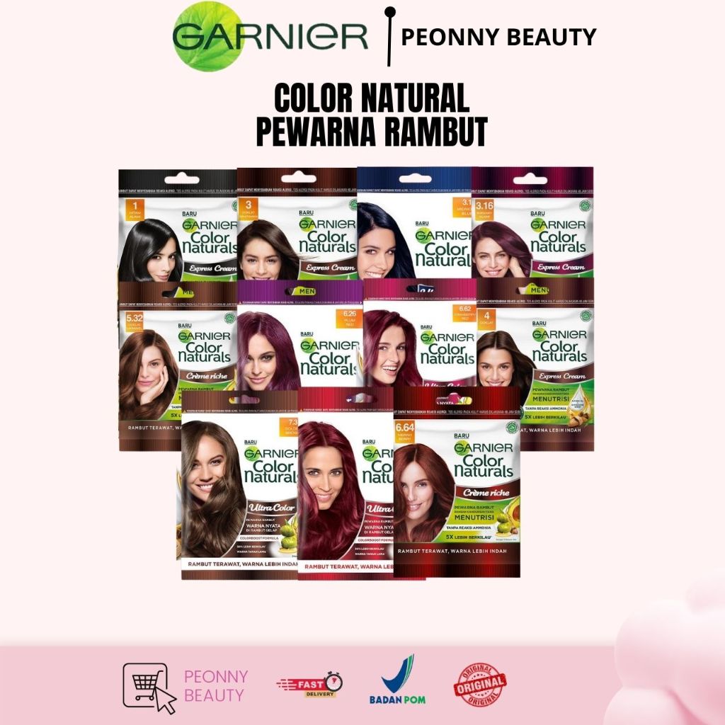 Jual GARNIER Color Natural Express Cream | pewarna rambut garnier ...