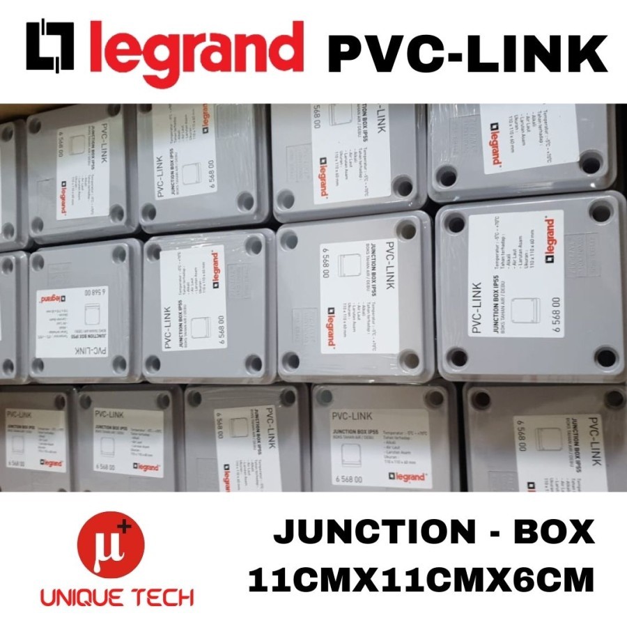 Jual JUNCTION BOX DURADUS LEGRAND IP55 110X110X60MM OUTDOOR WATERPROOF ...