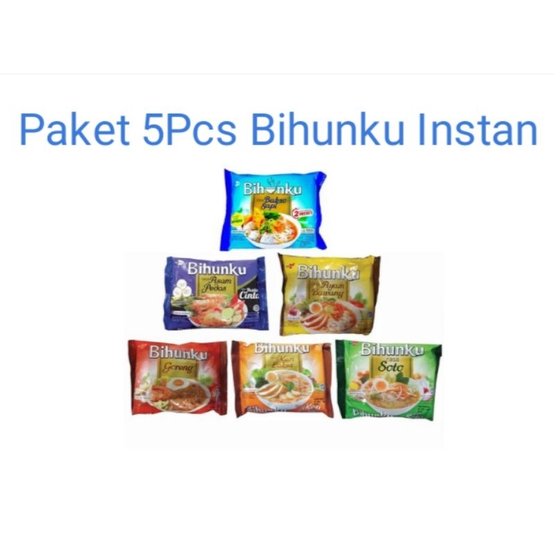 Jual Bihunku Paket 5Pcs Bihun ku Instan isi 5 Pcs | Shopee Indonesia
