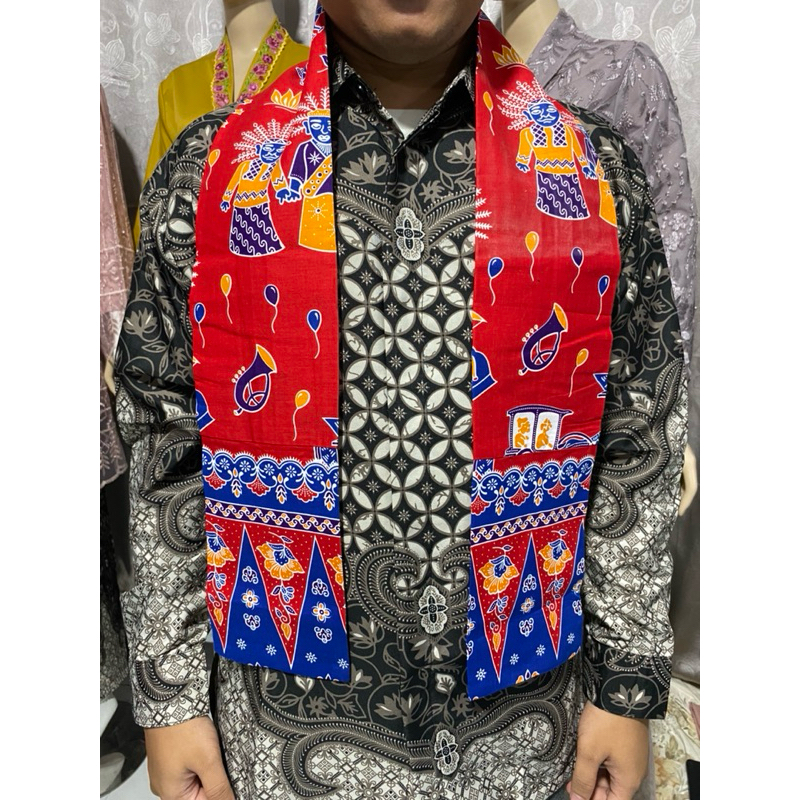 Jual Cukin Betawi Ondel-Ondel / Cukin Slendang / Slendang Betawi ...