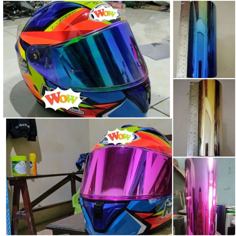 Jual Stiker kacahelm fullface,stiker transfaran untuk kaca helm ...