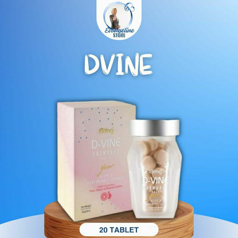 Jual Dvine Collagen Original 100% Suplemen Pemutih Kulit Seluruh Tubuh ...