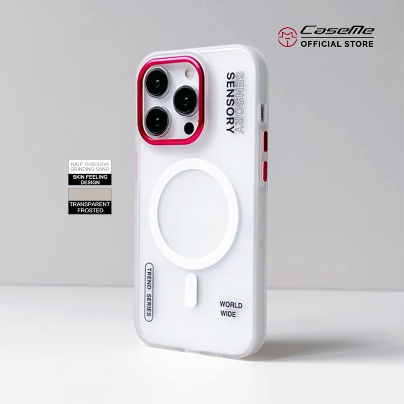 Jual Caseme Casing Magsafe iPhone 11 12 13 14 15 PRO MAX Case Sensory ...