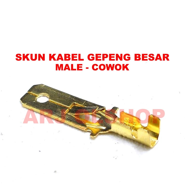 Jual Skun Besar Male / Skun Gepeng Male Cowo- Skun Kabel/ Skun Motor ...