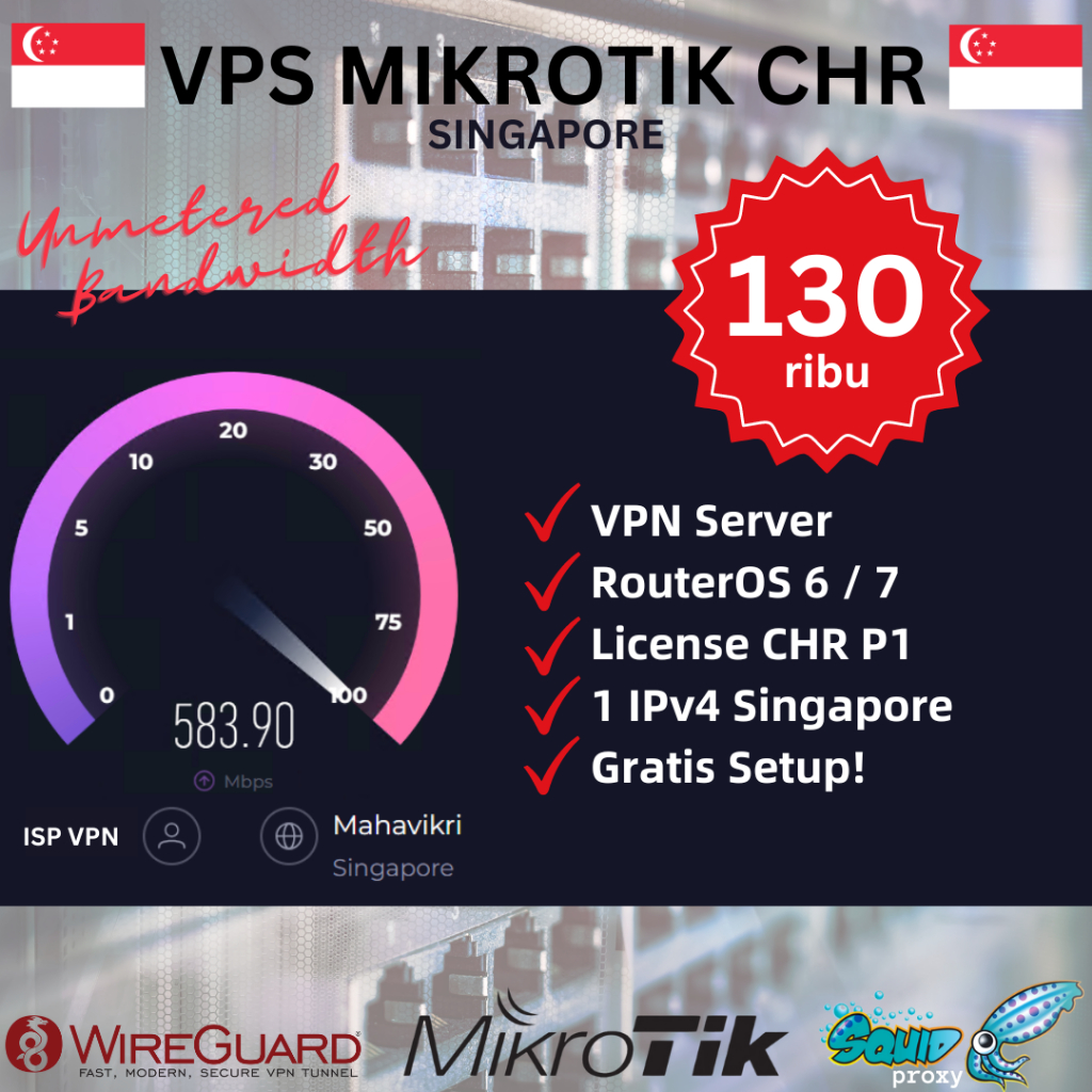 Jual VPS Mikrotik CHR Singapore | Shopee Indonesia