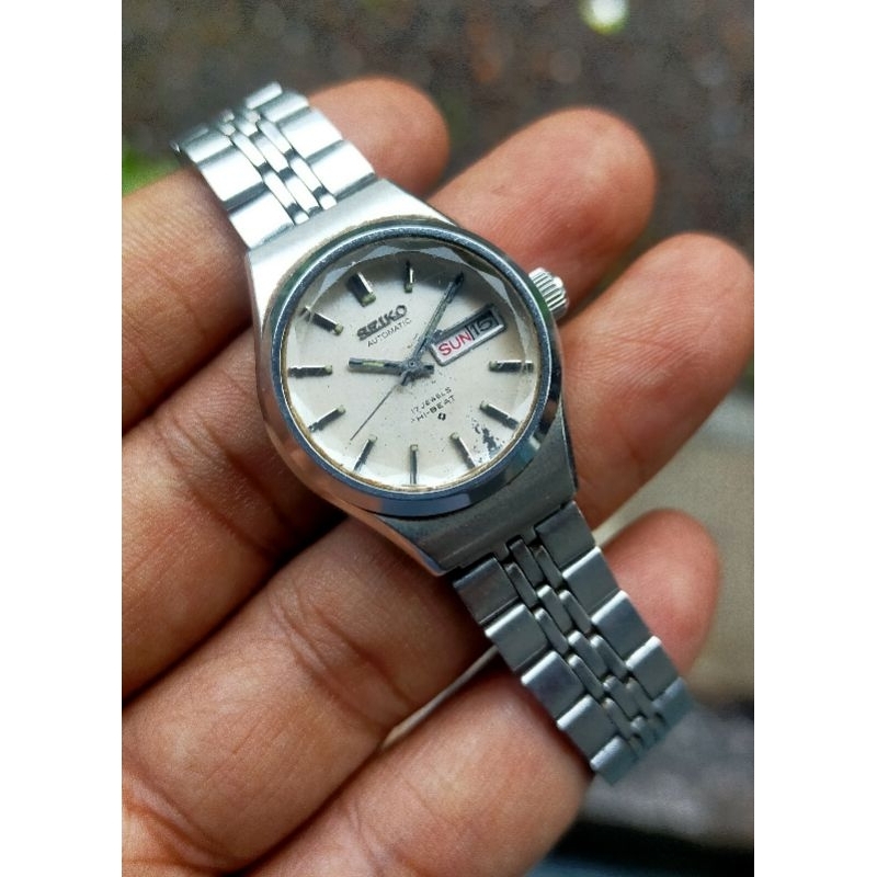 Jual Jam Tangan Seiko 5 Automatic Japan Vintage Cal 2906 Ladies Series Full Original. | Shopee ...