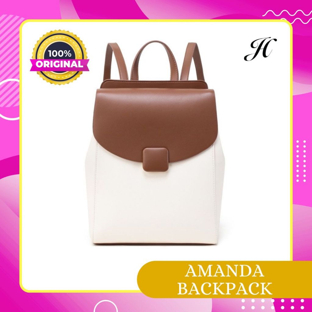 Jual Jims Honey Amanda Backpack Tas Ransel Punggung Wanita Terbaru 2024 ...