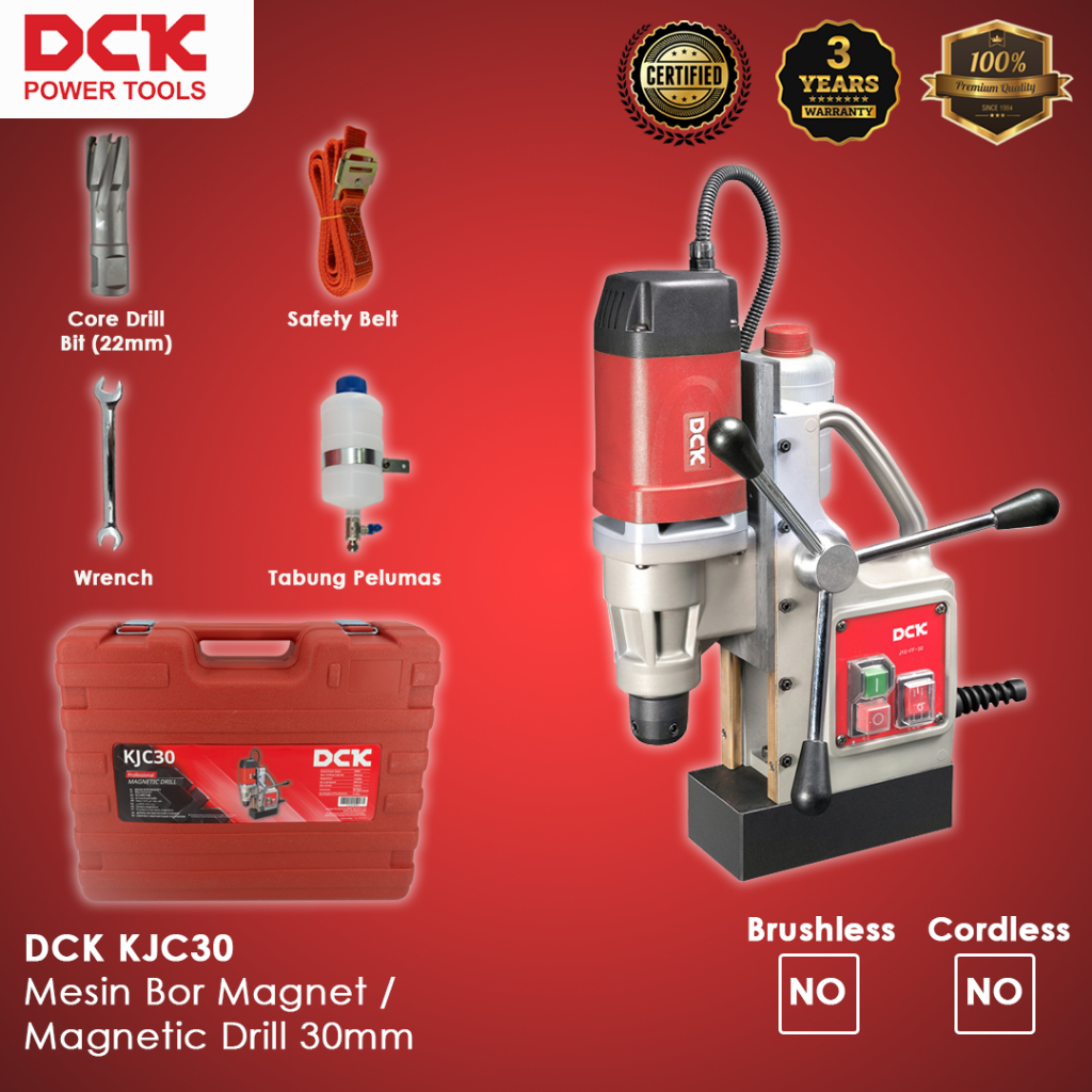 Jual DCK KJC30 Mesin Bor Magnet / Magnetic Drill 30mm | Shopee Indonesia