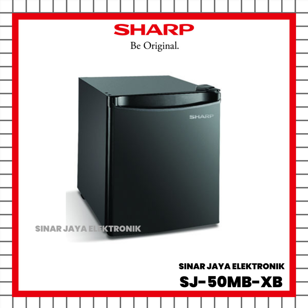 Jual LEMARI ES MINI SHARP SJ-50MB-XB / KULKAS MINI SHARP SJ-50MB-XB ...