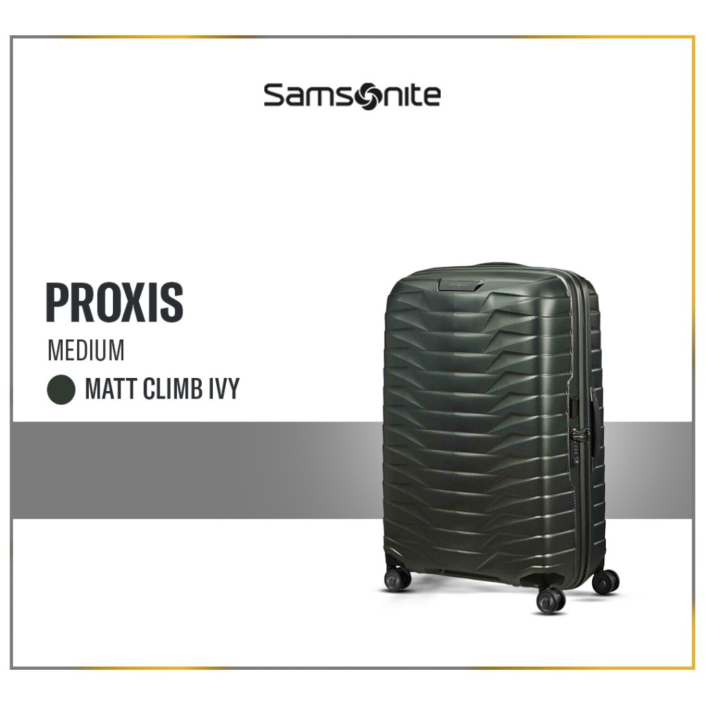 Jual Samsonite Koper Hardcase Proxis Spinner 25 Inch - Matt Climb Ivy ...