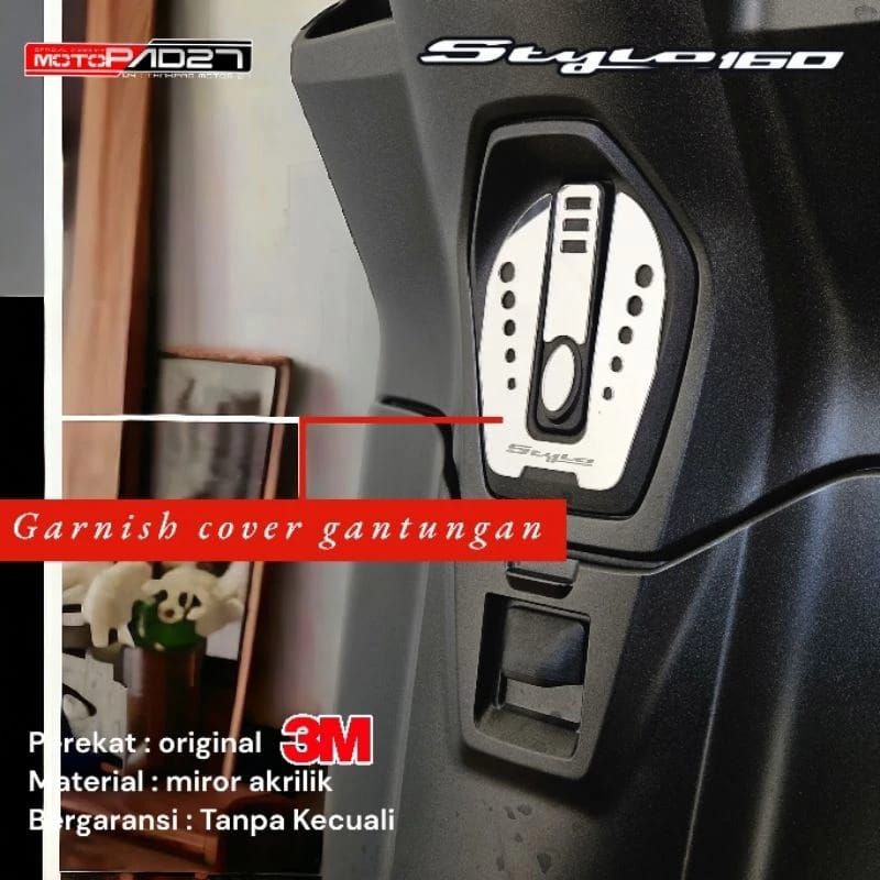 Jual motopad27 cover garnish motor Honda stylo 160 | Shopee Indonesia